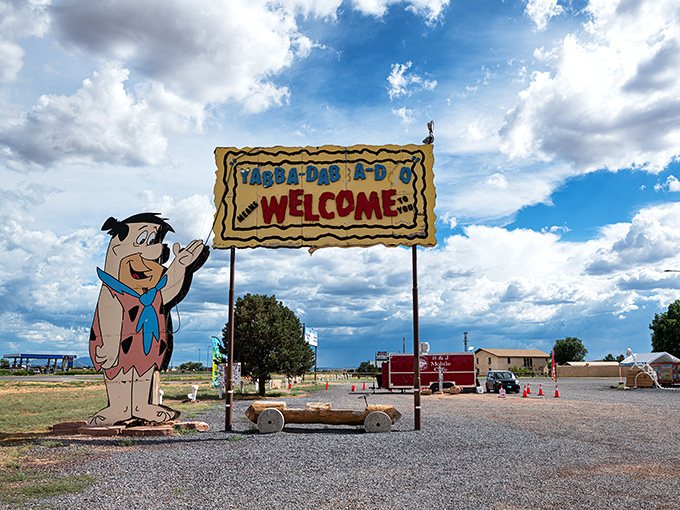 Yabba-dabba-do you see what I see? Fred Flintstone's welcoming you to a stone age adventure that's anything but prehistoric fun.
