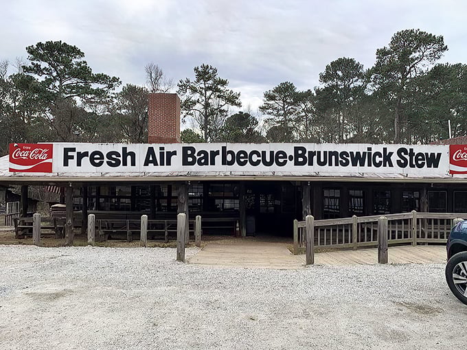 This isn't just a BBQ joint; it's a time machine with a side of pulled pork. Fresh Air Barbecue serves up nostalgia you can taste.