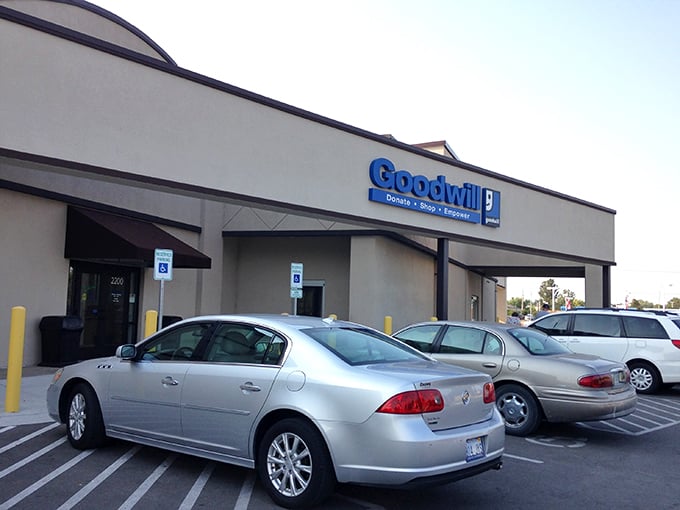 Spacious aisles and endless possibilities! Goodwill Lawrence is where fashion goes for its second act.