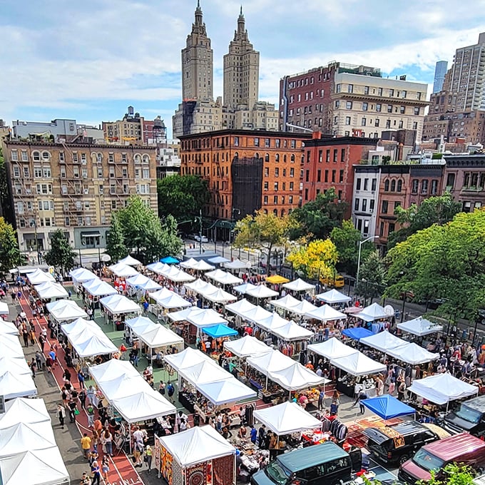 Urban explorers, rejoice! Grand Bazaar NYC transforms concrete into a colorful playground of vintage finds and artisanal wares.