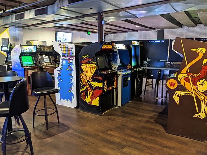 Joysticks and hops unite in gamer paradise. Warning: may cause spontaneous outbursts of "One more game, I swear!"