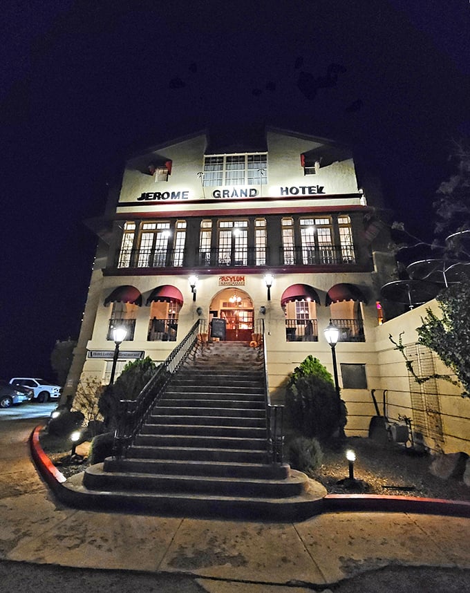 Lights, camera, apparition! The Jerome Grand Hotel's nightly show features more spirits than your average liquor cabinet.