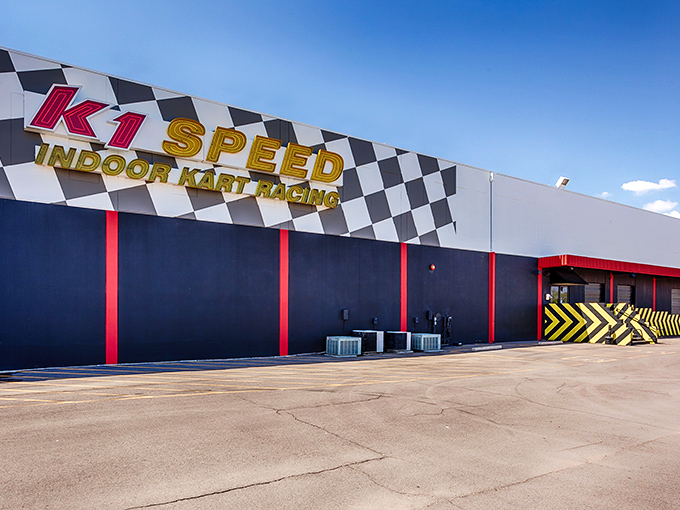 Smooth as silk, fast as lightning. K1's indoor track is where rubber meets road... and occasionally, where ego meets wall.