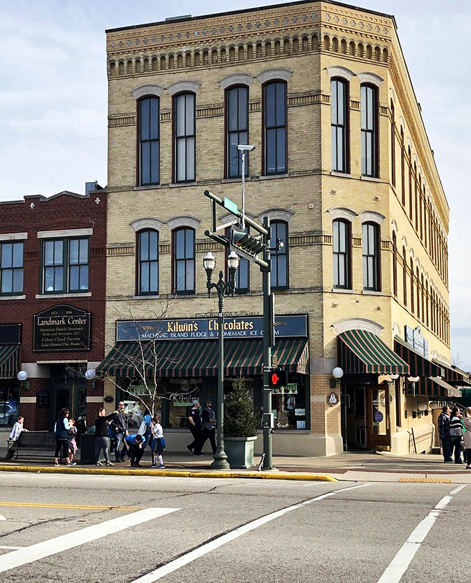 Step into a world of sweet possibilities. Kilwins' historic building houses enough treats to make Willy Wonka jealous.