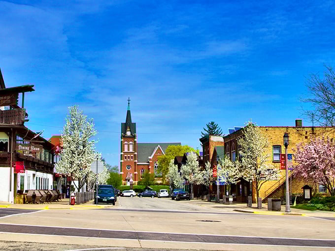 Blooming beautiful! New Glarus in spring is a feast for the eyes. The flowers are so vibrant, you'll swear they're auditioning for a botanical garden.