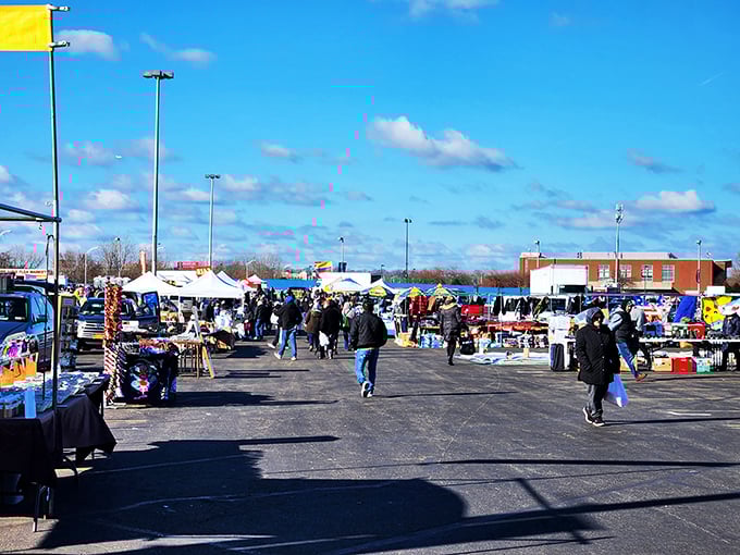 From knick-knacks to paddy-whacks, this flea market's got it all. Just don't blame us if you come home with a life-sized cardboard cutout of Elvis!