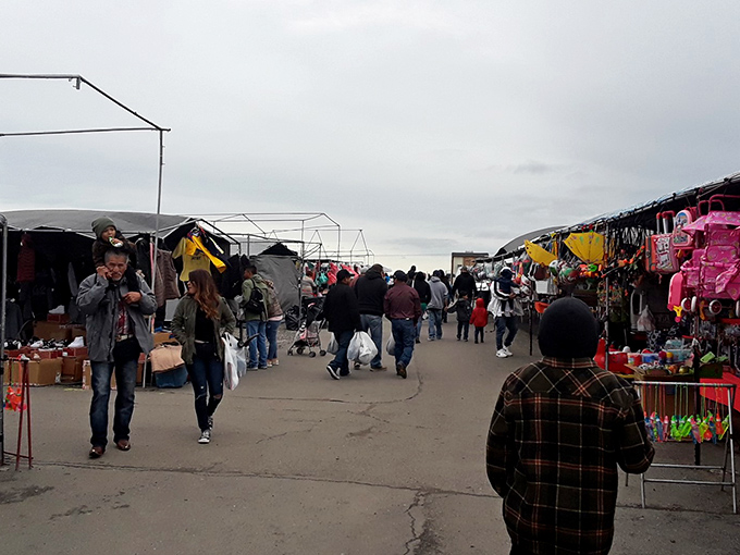 Flea market or mini-metropolis? Pasco's outdoor extravaganza is where deals and wheels collide in spectacular fashion.