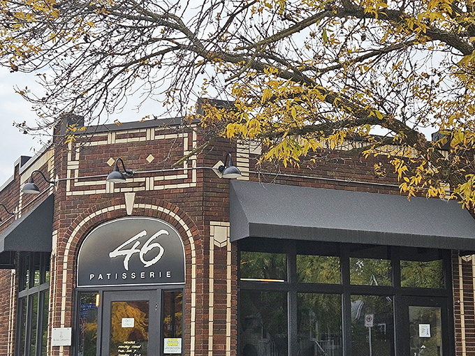 Autumn vibes at Patisserie 46: Fall leaves and fresh pastries &ndash; a combo sweeter than pumpkin spice. Time to leaf your diet behind!