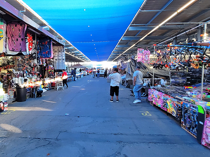 Bargain city under the big Arizona sky! This outdoor extravaganza is where deals are hotter than the desert sun.