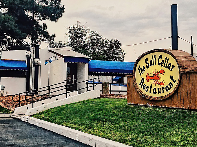 Who needs a view when you've got flavor? Salt Cellar proves that sometimes the best treasures are buried three stories underground. Indiana Jones, eat your heart out!