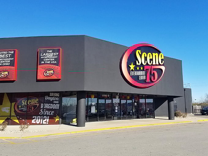 Size does matter! Scene75 boasts being the largest indoor entertainment center. It's like Vegas, minus the regrettable decisions.