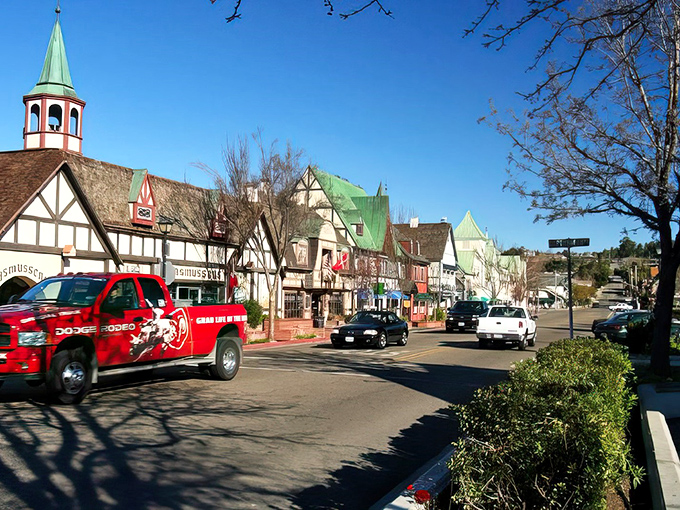 Windmills and Danish architecture in California? It's like Hans Christian Andersen wrote a story about wine country.