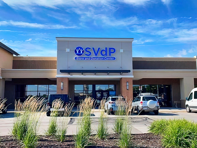 Knick-knack nirvana! This aisle's a wonderland of quirky curios and potential conversation starters for your next dinner party.