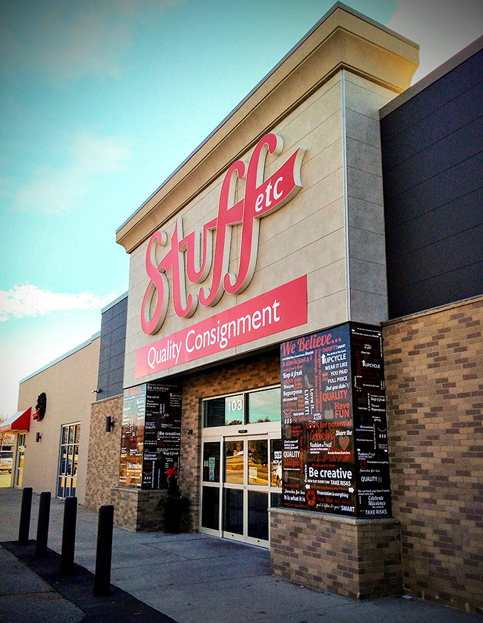 Quality consignment or time travel portal? At Stuff Etc, you might find yourself shopping in multiple decades simultaneously.