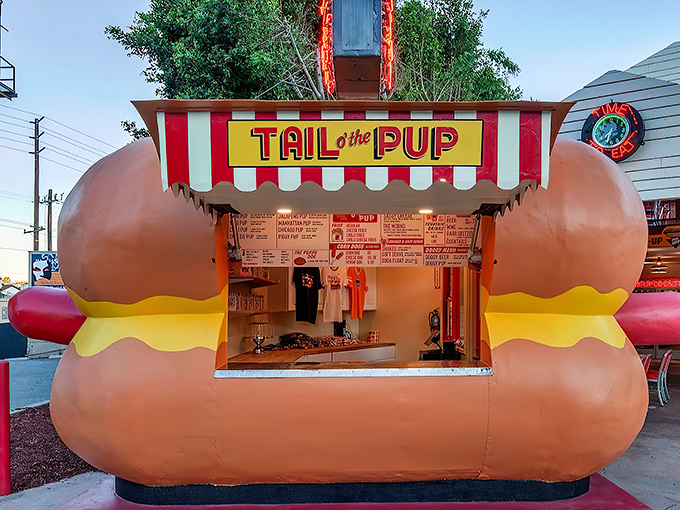 It's a bird, it's a plane, it's... a giant hot dog? Tail O' the Pup proves that sometimes the best things in life come in wiener-shaped packages.