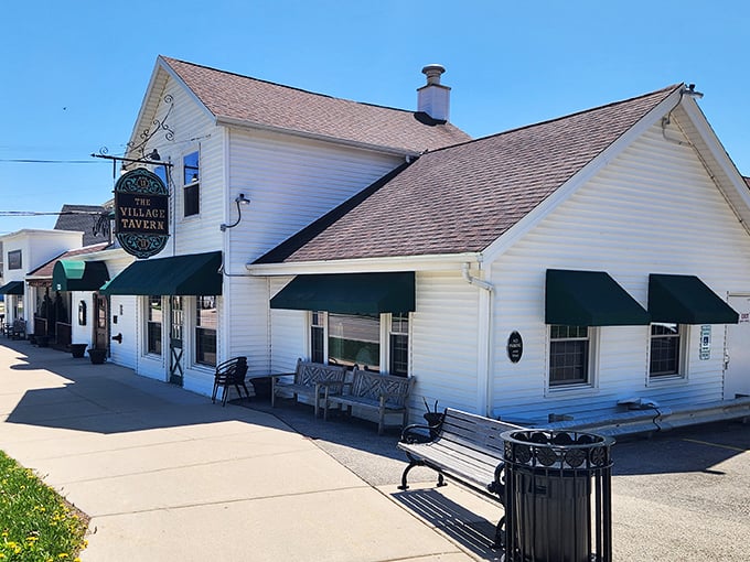 Quaint as a Norman Rockwell painting, The Village Tavern's been pouring pints and dishing out smiles since before the Civil War.