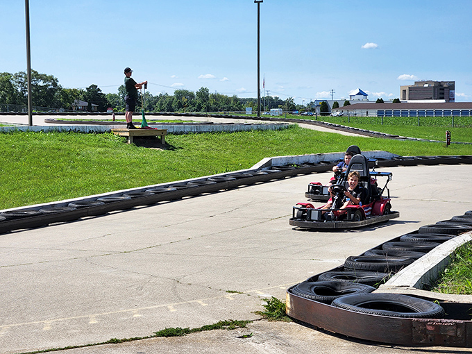 Zoom zoom! These go-karts are faster than my grandkids when I mention there's ice cream in the freezer. Feel the wind in your hair and the thrill of being a speed demon, if only for a few laps.