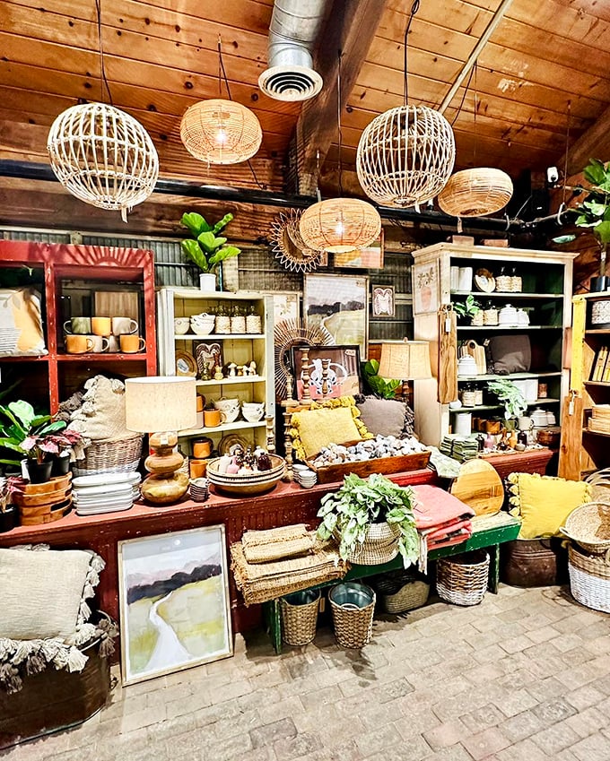 Handcrafted heaven! It's like Etsy came to life and decided to throw the coziest party ever.