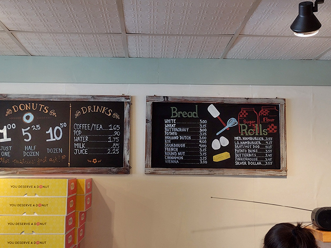 Decisions, decisions! This menu board is like a choose-your-own-adventure book, but every ending is delicious.