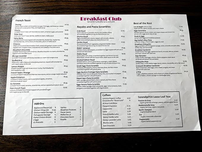 Behold, the sacred text of 26 Beach! This menu isn't just a list; it's a roadmap to flavor town, population: you.