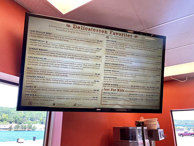 Decisions, decisions! Roy's menu is a tantalizing roadmap to flavor town. From classic pasties to creative sandwiches, your taste buds are in for a joyride.