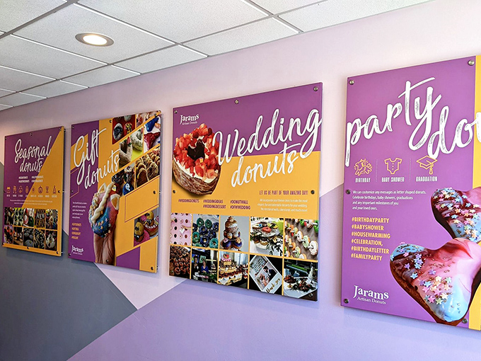 Wedding donuts? Party donuts? Looks like Jarams has cracked the code on how to make every celebration a little sweeter.