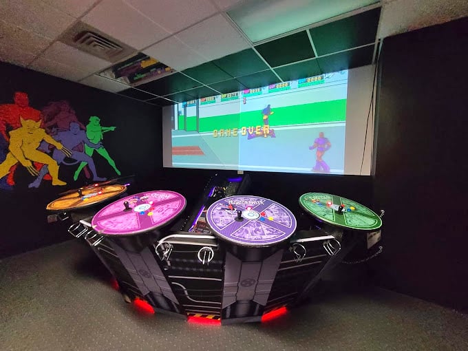 "To me, my X-Men!" Professor X's call echoes through this mutant-powered arcade classic. Ready to save the world, one quarter at a time?