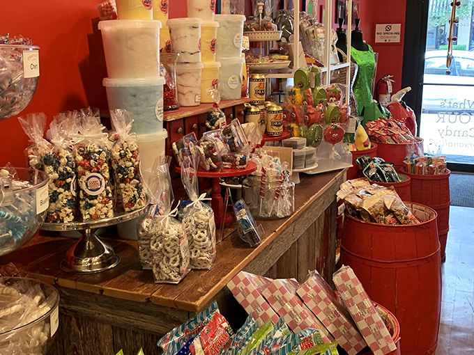 Talk about eye candy! This treasure trove of treats is enough to make even the Tooth Fairy consider a career change.