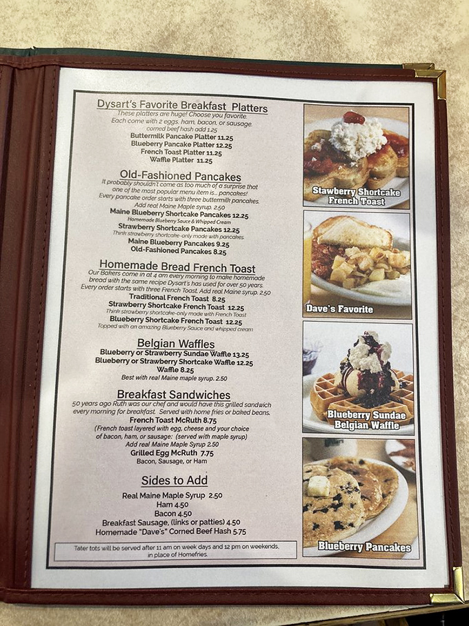 Breakfast of champions? More like breakfast of food-loving superheroes! This menu is kryptonite to empty stomachs everywhere.