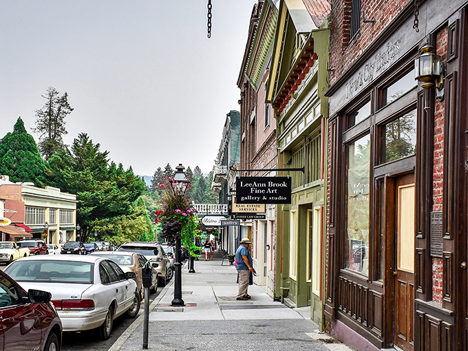 Window shopping never looked so charming. This street could give Diagon Alley a run for its Galleons in the magical ambiance department.
