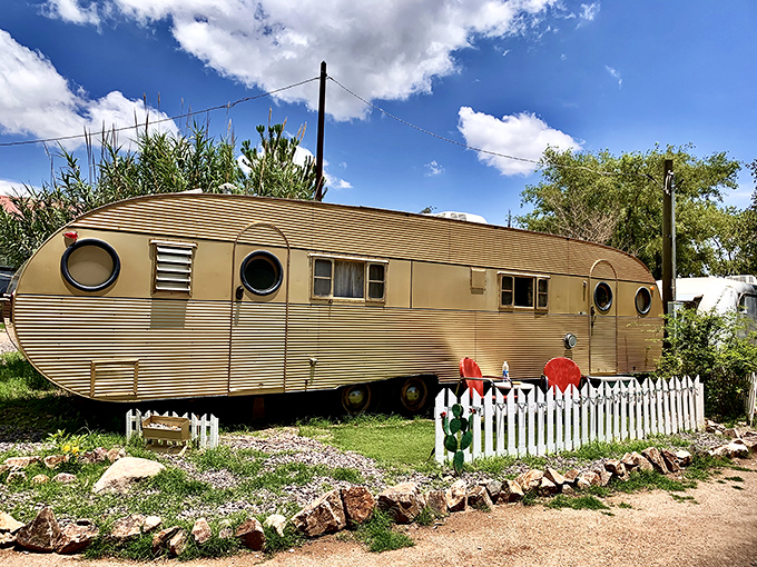 Breakfast with a side of bygone era, anyone? This adorable trailer diner is serving up nostalgia faster than you can say "two eggs over easy, please!"