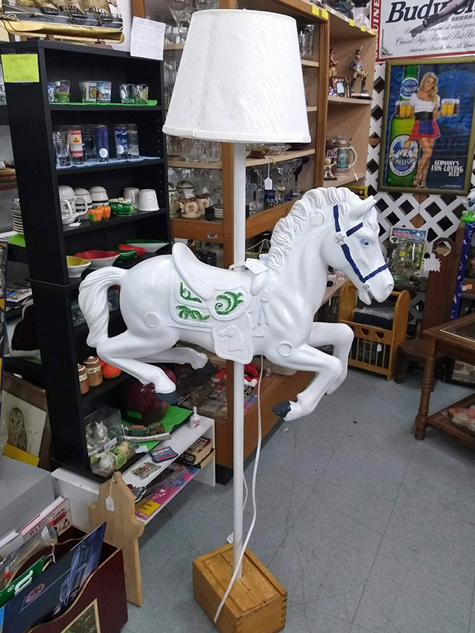 Giddy up! This equine illuminator is ready to light up your life and gallop straight into your living room.