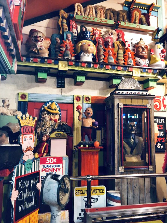 Step inside and let the nostalgia wash over you! This cornucopia of collectibles is like your childhood toybox exploded&hellip; in the best way possible.