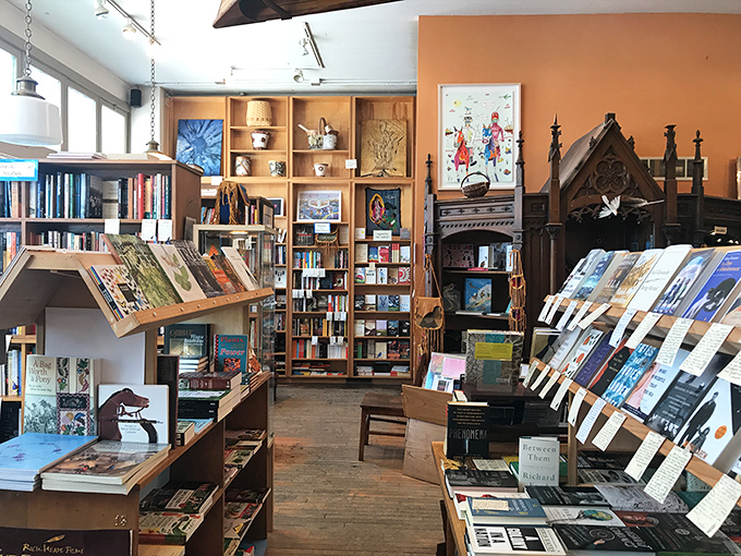 Bibliophile's paradise or organized chaos? Either way, this literary labyrinth is where book lovers come to get happily lost.