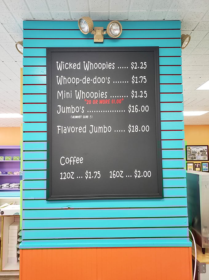 Decisions, decisions! This menu board is like a choose-your-own-adventure book, but every ending is delicious.