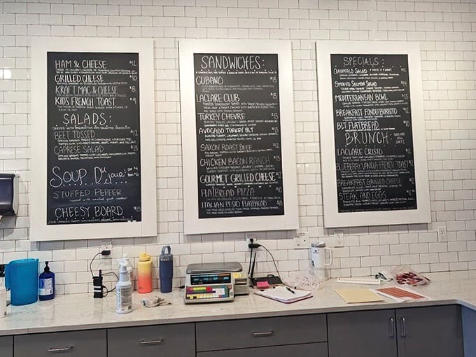 Feast your eyes on this menu of cheesy delights. It's like a love letter to lactose, with options that'll make your taste buds do the happy dance.