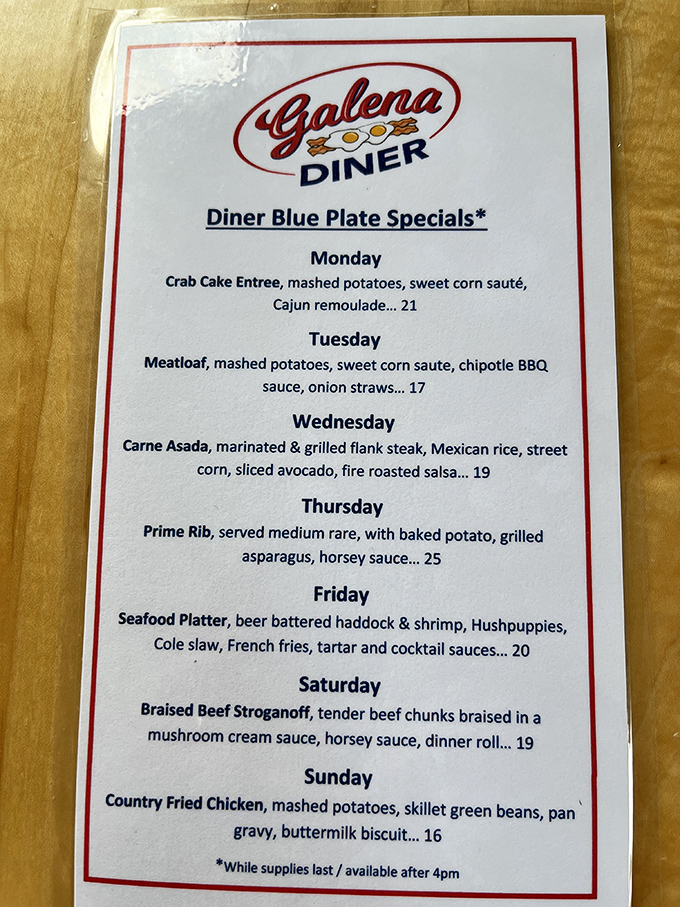 Decisions, decisions! This menu is like a greatest hits album of comfort food. Warning: May cause spontaneous happy dances at your table.