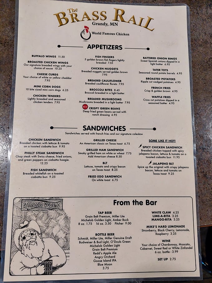 Menu, menu on the wall, who's the fairest chicken of them all? Spoiler alert: It's all delicious!