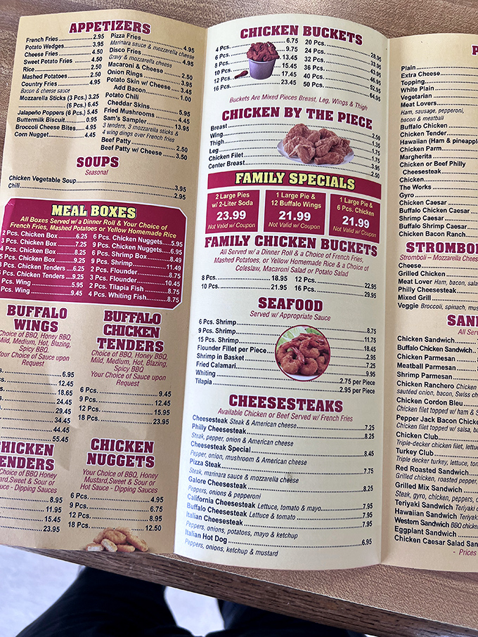 Decisions, decisions! This menu is like a choose-your-own-adventure book, where every path leads to deliciousness. Spoiler alert: There are no wrong choices.
