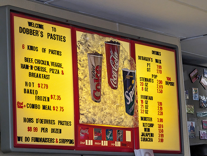 Behold, the menu of champions! From beef to breakfast, these pasties are ready to wrestle your hunger into submission.