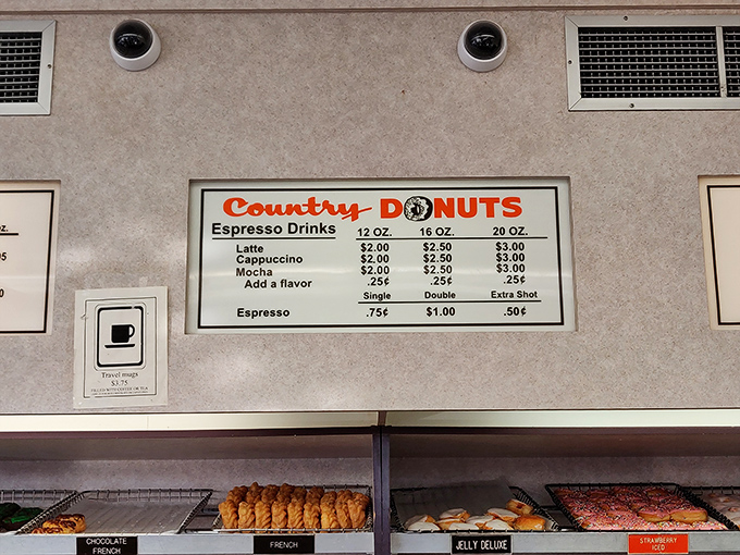 "Espresso drinks that won't break the bank? I'll take two, please!" These prices are so retro, you'll feel like you've stumbled onto the set of "Happy Days."