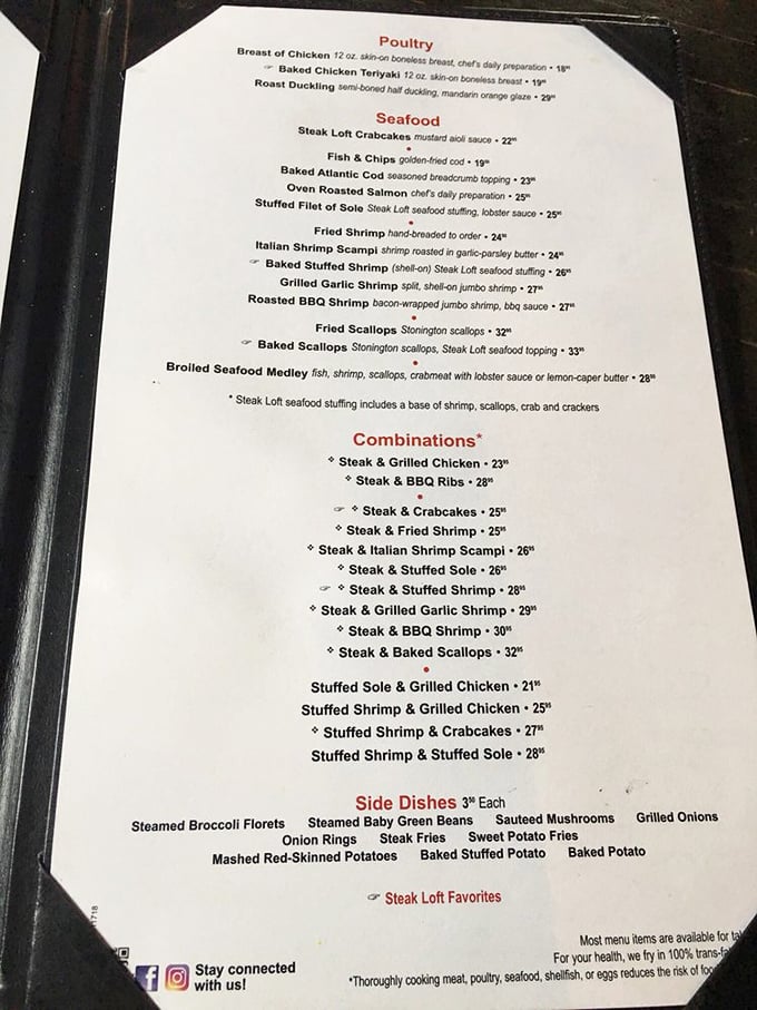 A menu that reads like a love letter to land and sea. From surf to turf, this culinary roadmap promises a journey of flavors that'll make your taste buds dance with joy.