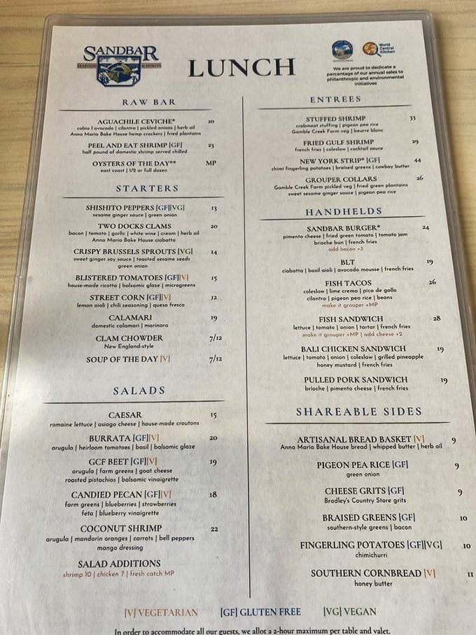A menu that reads like a love letter to seafood lovers. From raw bar delights to hearty handhelds, decision-making has never been so deliciously difficult.