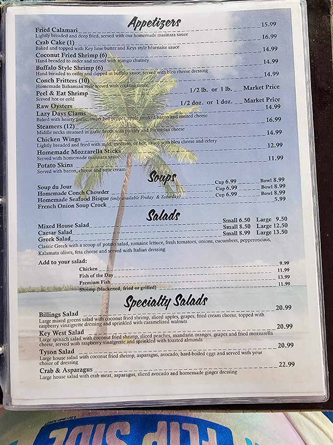 Decisions, decisions! This menu is a treasure map of flavors that would make even Captain Jack Sparrow's mouth water.