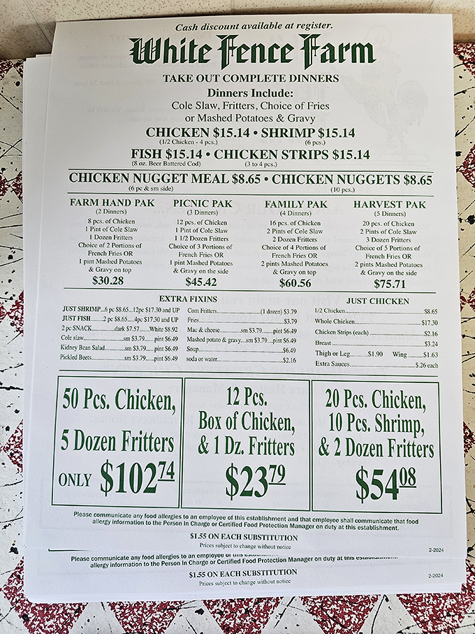 Decisions, decisions! This menu is like a greatest hits album of comfort food classics. Prepare for delicious dilemmas.