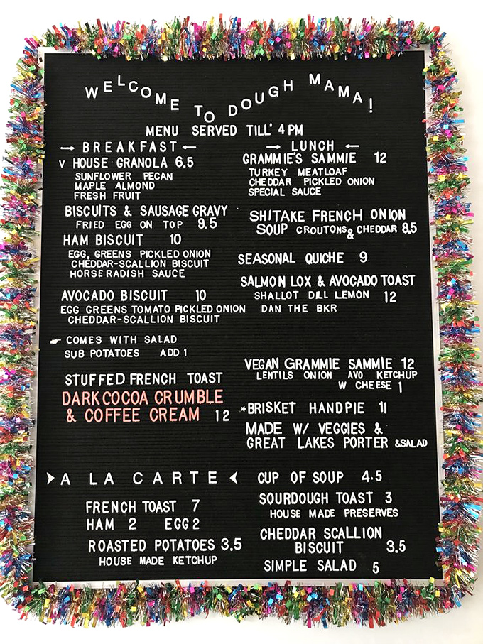 This menu is a choose-your-own-adventure of comfort food. Warning: May cause spontaneous happy dances and difficult decisions.