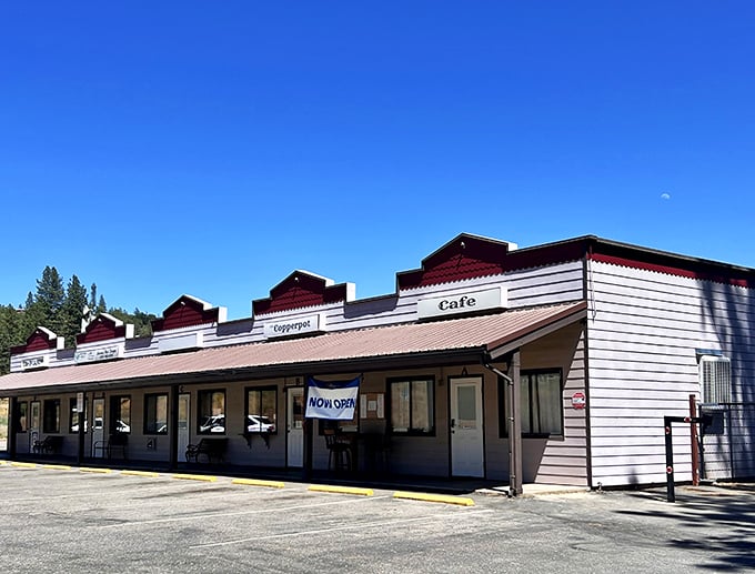 "Now Open" and ready to serve up a slice of history. This charming caf&eacute; might just be the town's hottest hangout since 1851.