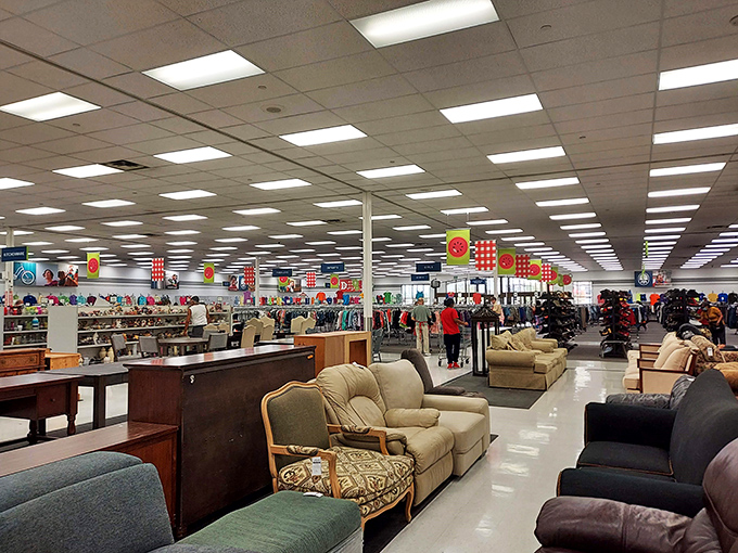 "From mid-century modern to 'what century is that from?' – this furniture section is a time-traveling adventure for your living room."