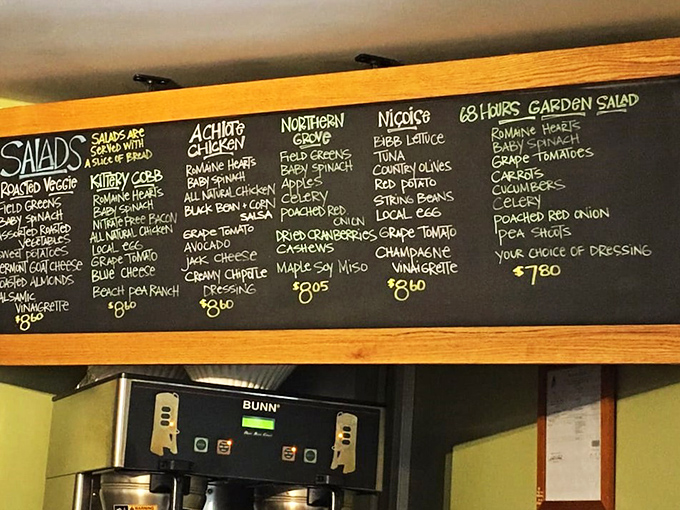 Decisions, decisions! This chalkboard menu is a Choose Your Own Adventure for your taste buds. Pro tip: There are no wrong choices here.