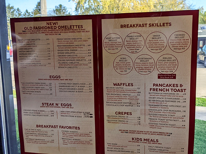 Decisions, decisions! George's menu is a choose-your-own-adventure novel where every chapter ends with a happy tummy.